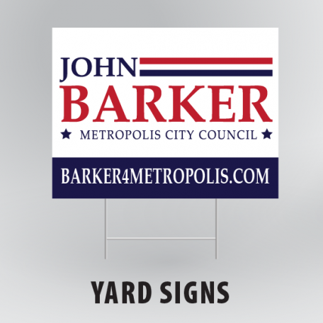 Campaign Yard Signs – CuroPrint